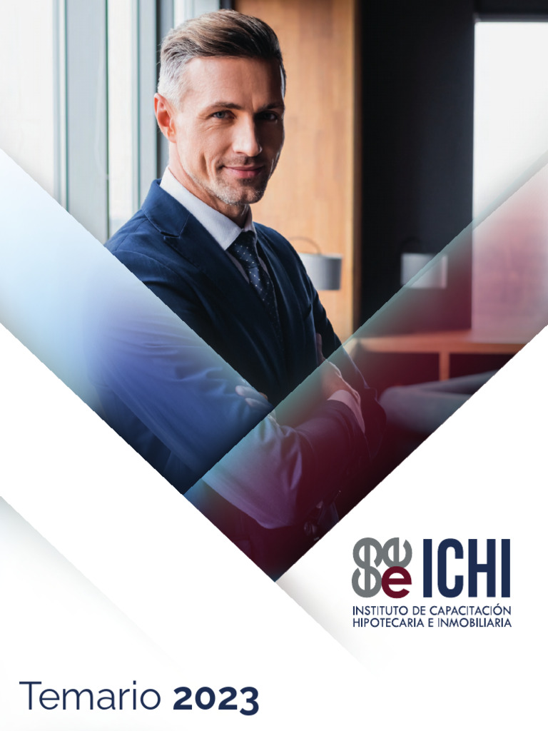 Temario ICHI 2023 | PDF | Bienes raíces | Hipotecas