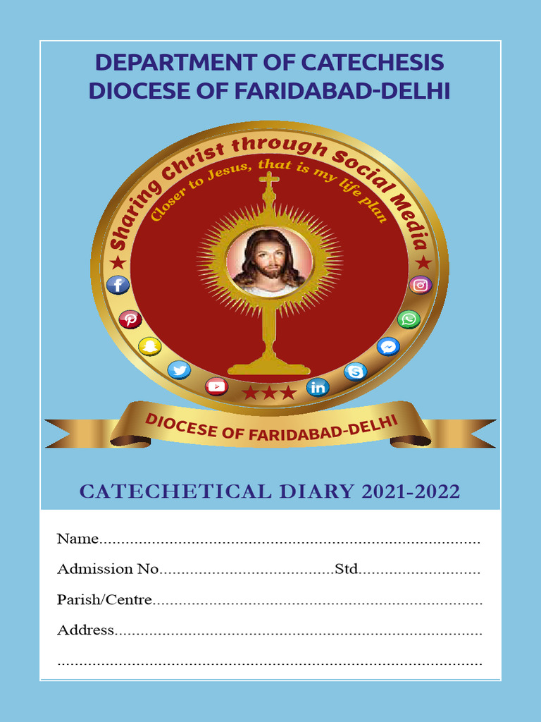 Catechism Diary 2021-22_646676210 | PDF | Saint Joseph | Christian ...