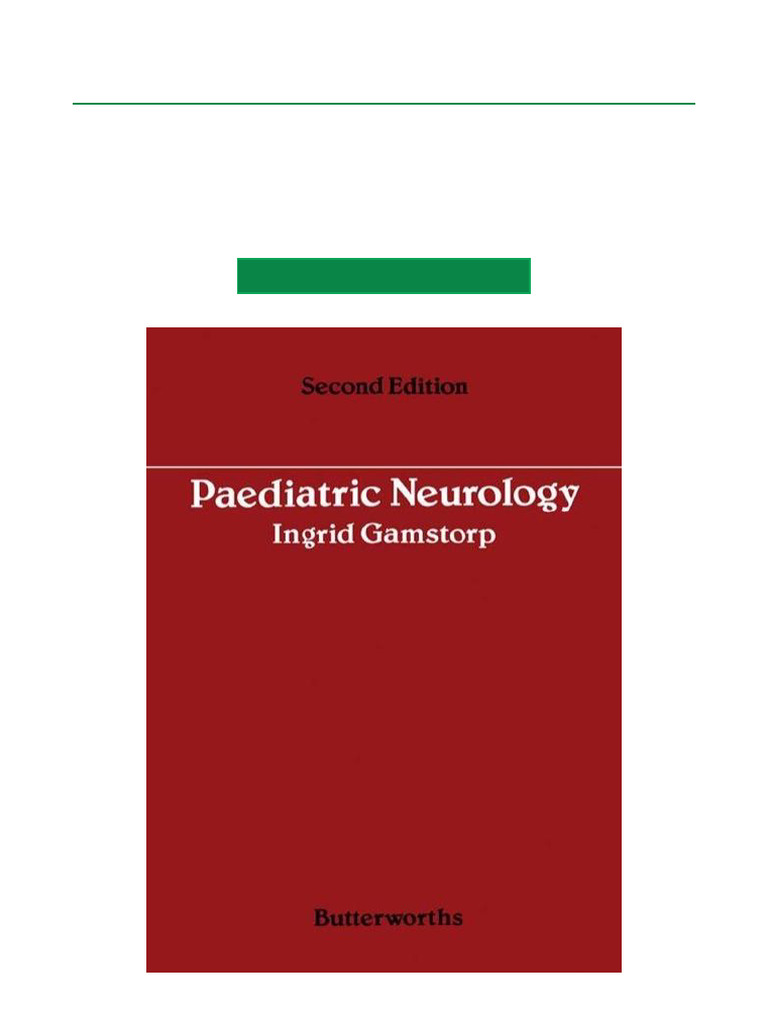 Paediatric Neurology 2nd Edition PDF Download | PDF