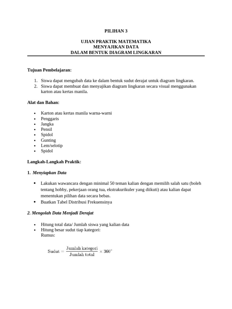 Pilihan 3 Membuat Digram Dari Suatu Data | PDF