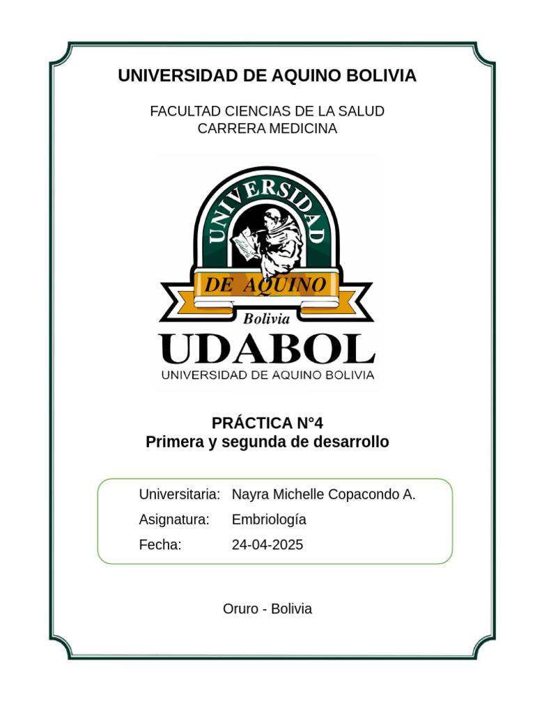 Carátula Udabol | PDF