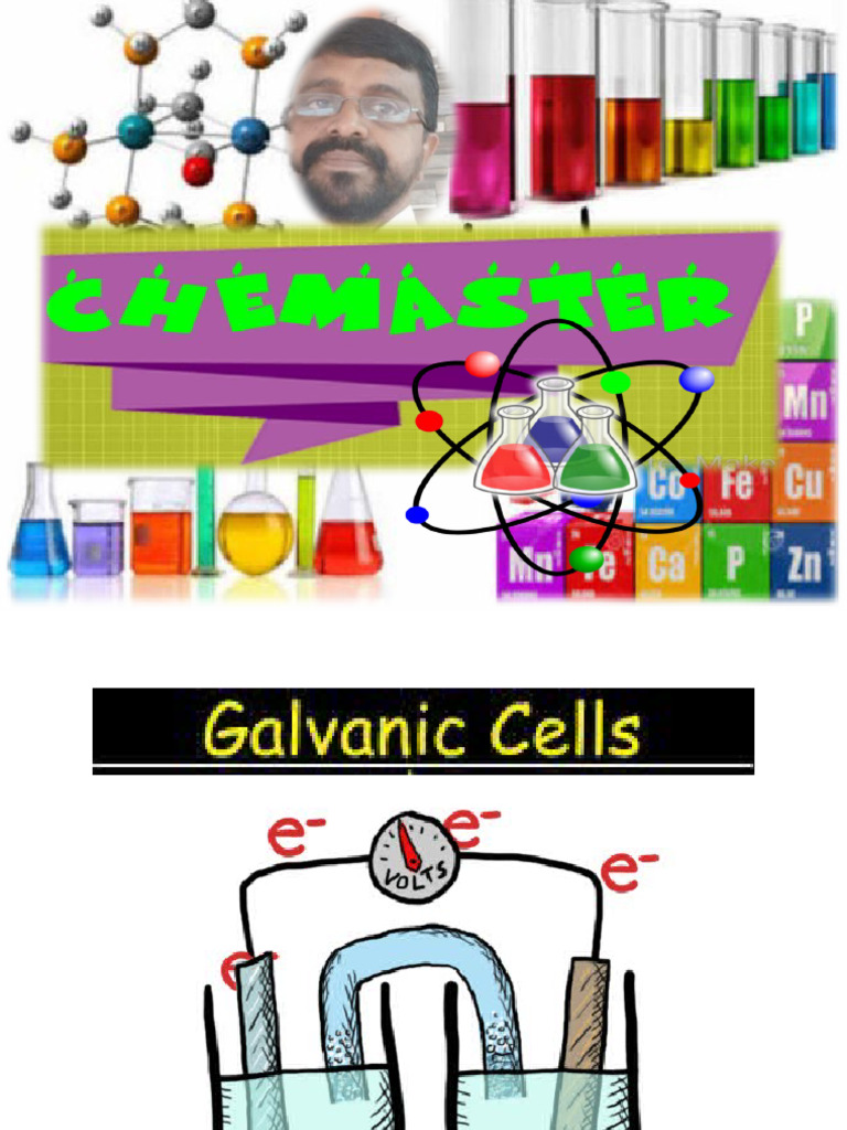 Galvanic Cell Activity Sheets | PDF