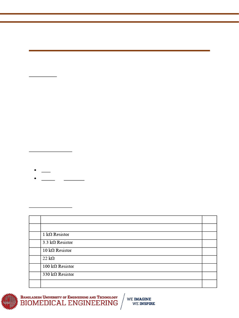 Experiment Book Pages 66-74 | PDF | Amplifier | Operational Amplifier