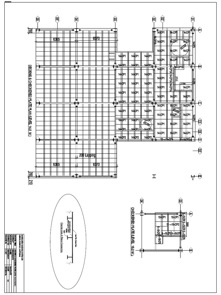 Checker Plate & Beam Connection-Propose | PDF