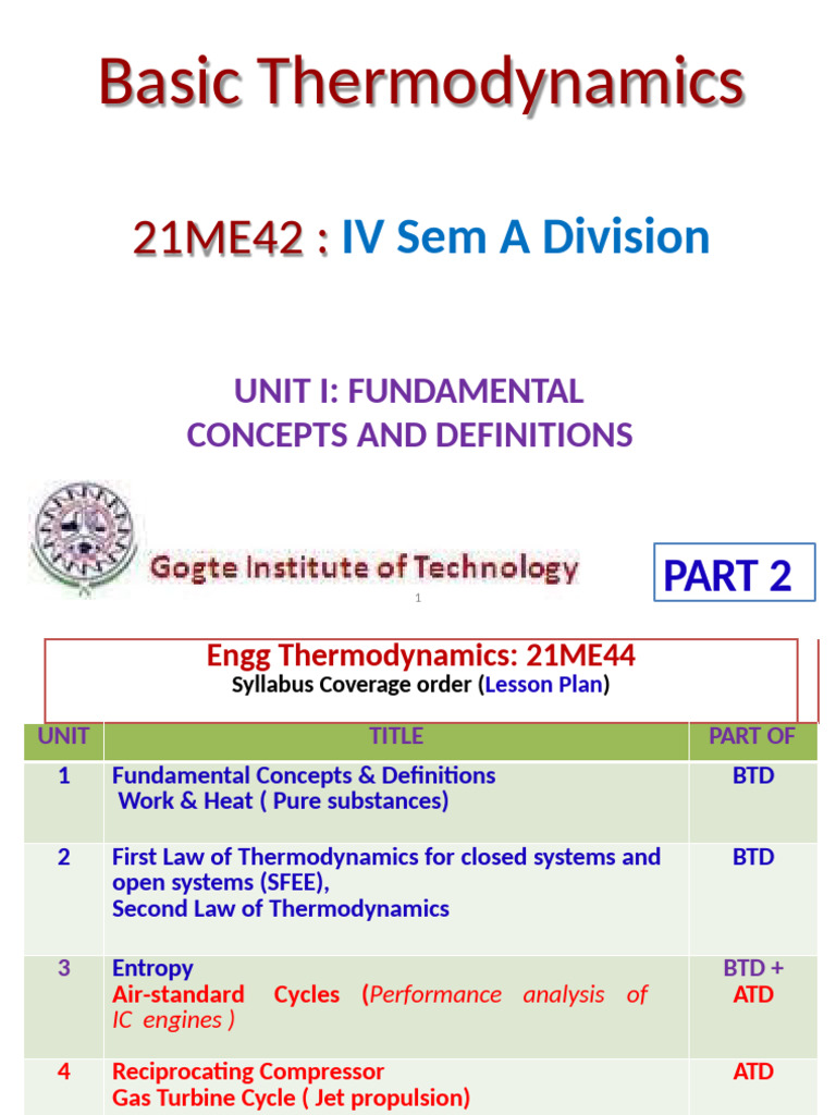 2UNIT 1 PART 2 Fundamentals Definitions SHK | PDF | Temperature | Thermodynamics