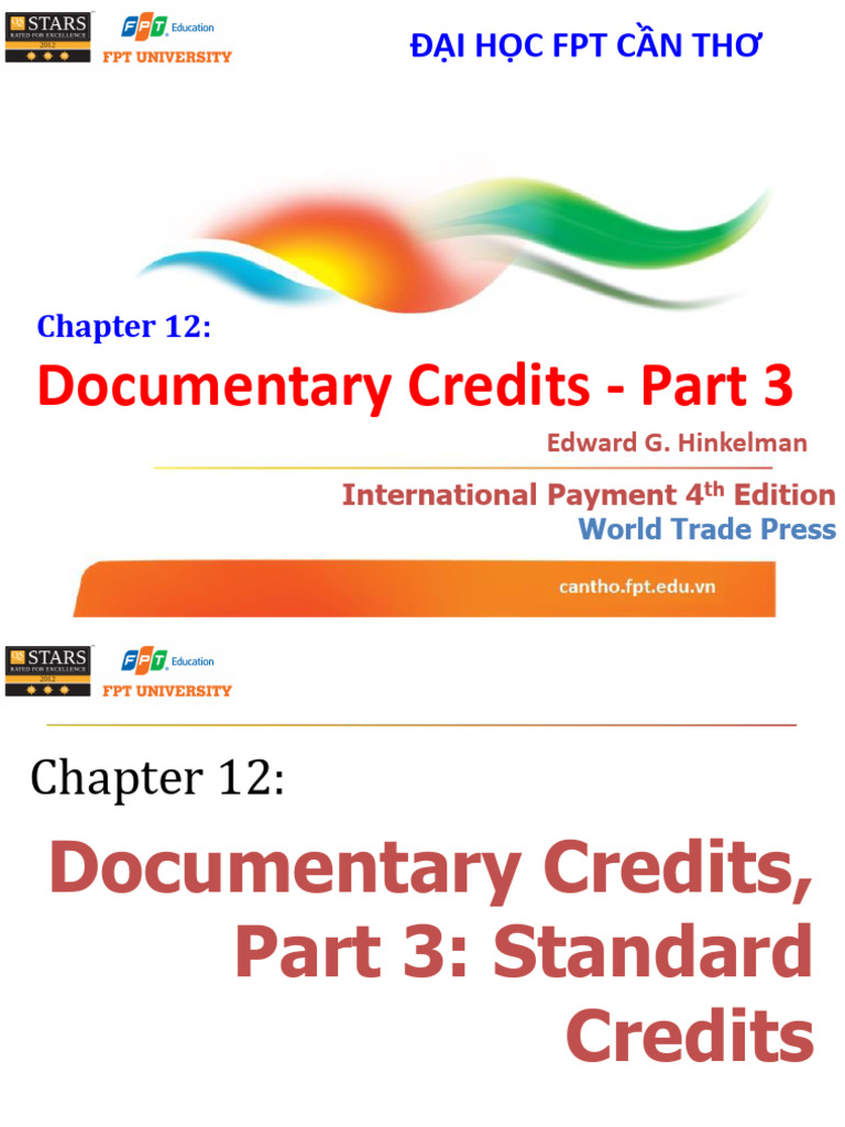 Understanding Documentary Credits | PDF | Letter Of Credit | Credit