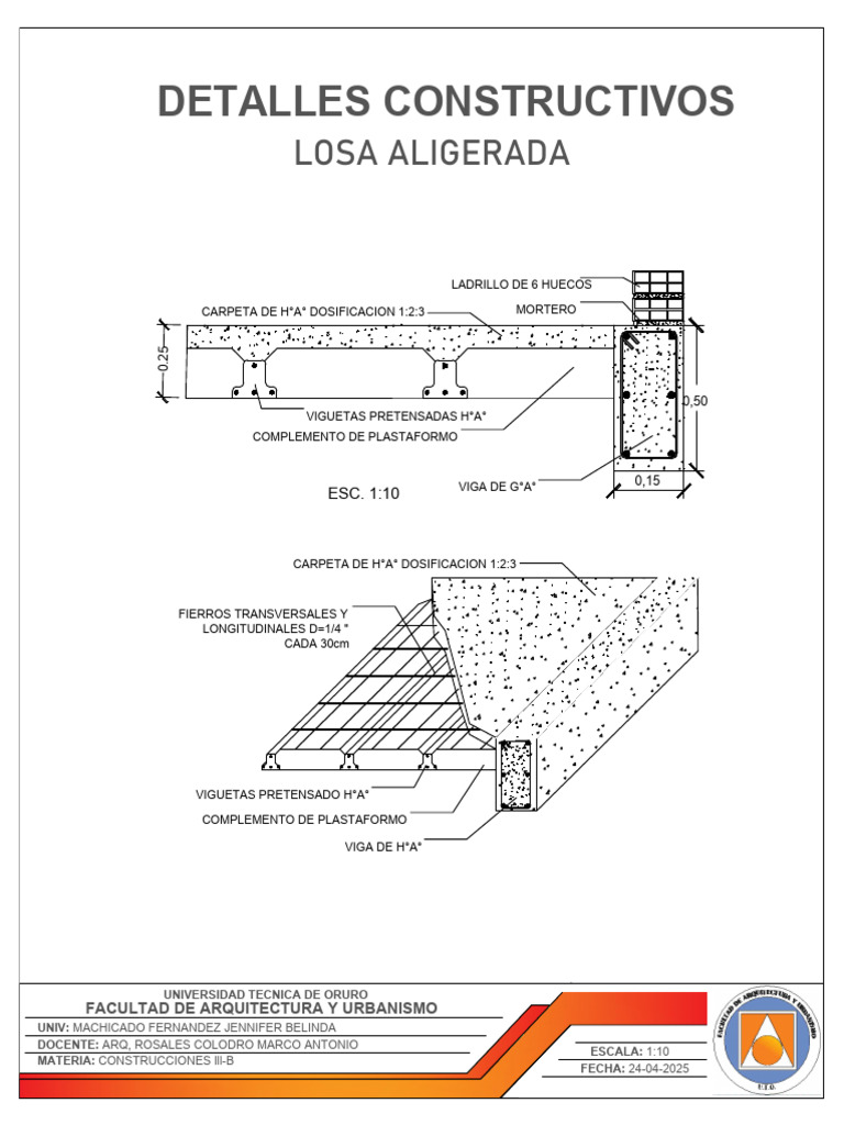 LOSA ALIGERADA | PDF