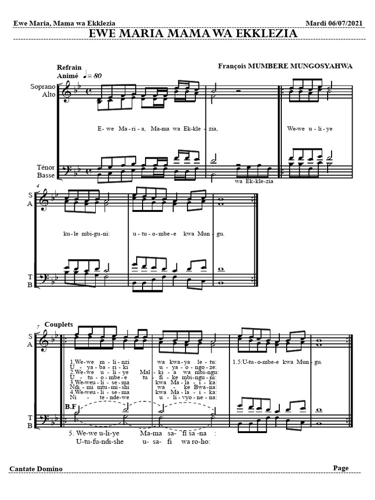 EWE MARIA MAMA WA EKKLEZIA_compressed | PDF