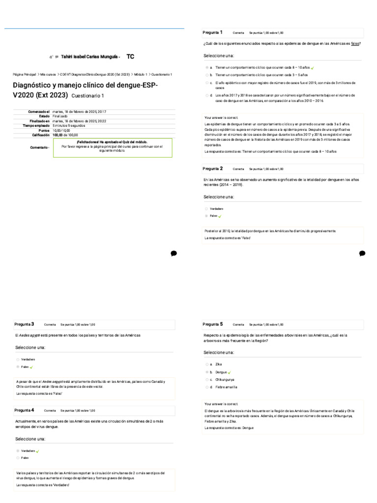 Manejo clínico del dengue en las Américas | PDF | Aedes aegypti ...