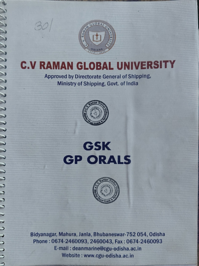 GSK Oral Questions Exit Exam | PDF