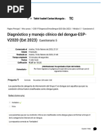 Pregunta: La Irritabilidad o Letargo en Un Paciente Con Dengue Traduce ...