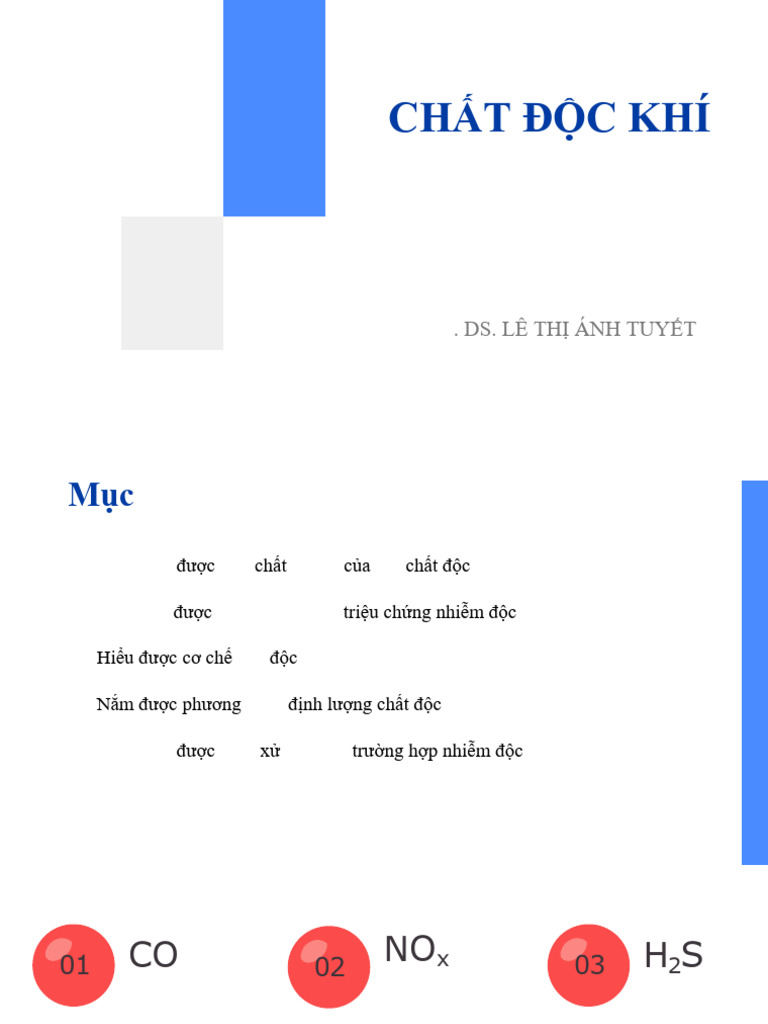 Chat Doc Khi | PDF