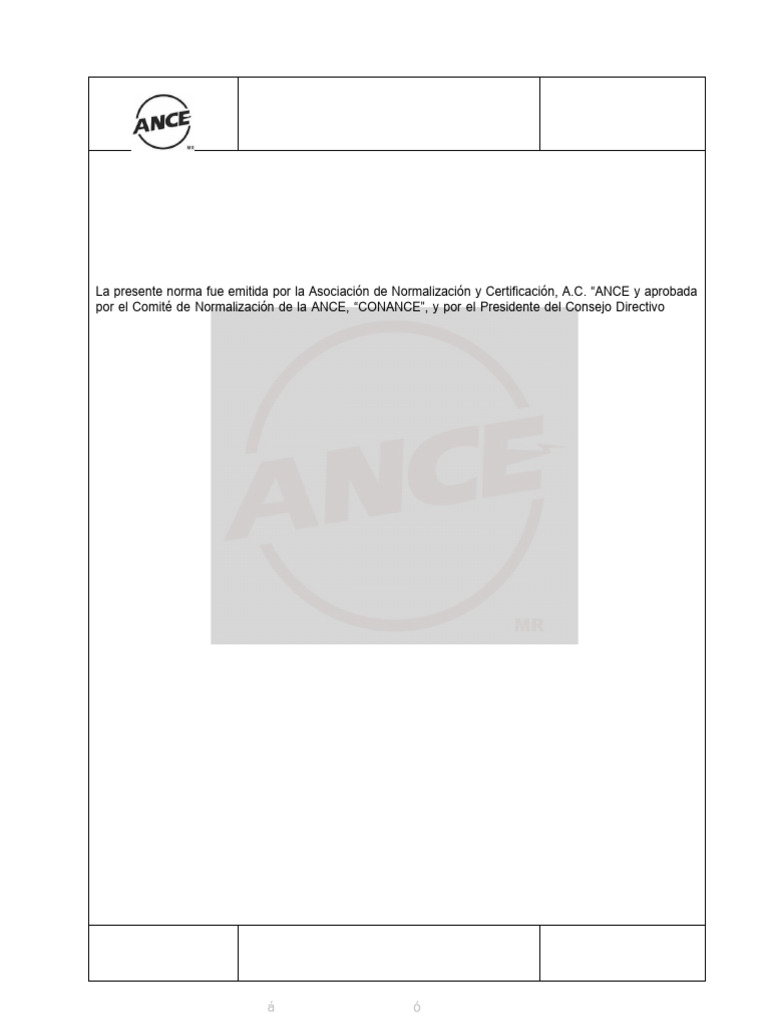 NMX J 136 Ance 2019 | PDF | Ingenieria Eléctrica | Energia electrica