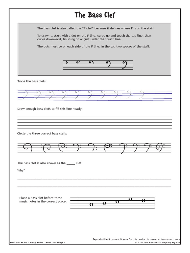 03 Bass Clef | PDF
