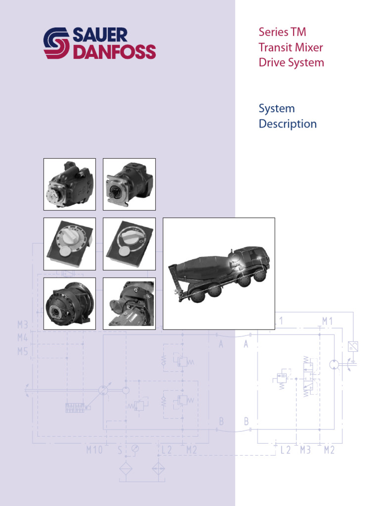 TM Transit Mixer Drive System Description | PDF | Pump | Switch