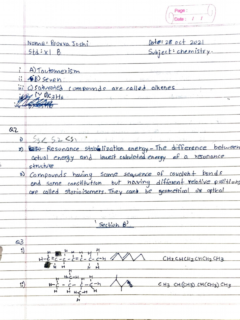Chem Test 2 | PDF