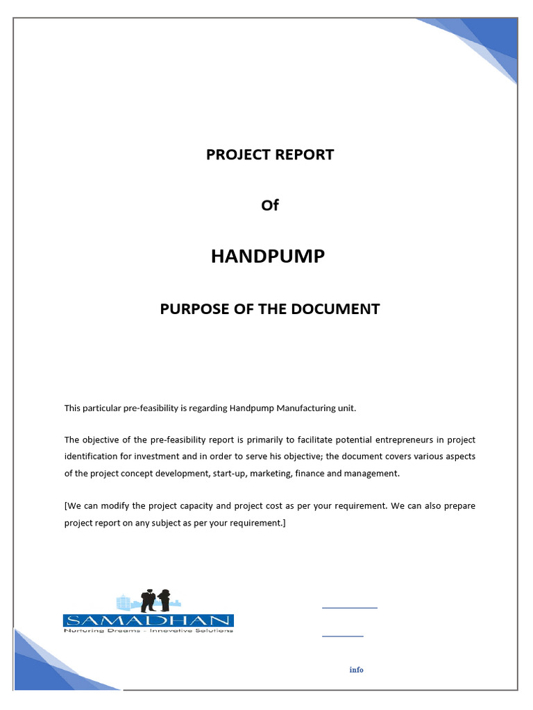 Handpump | PDF | Pump | Casting