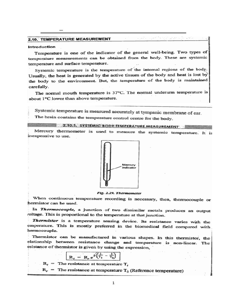 Bmi Unit Iv - Measurement of Bio Signals | PDF | Blood Pressure | Heart