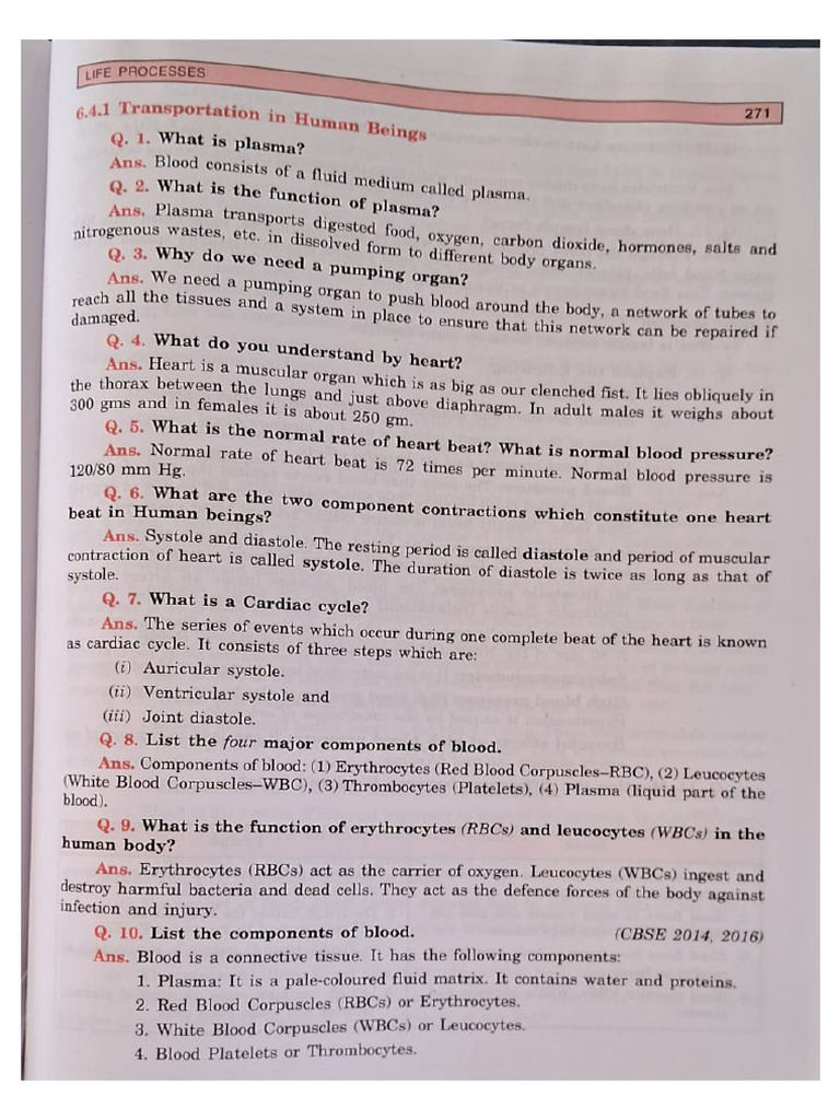 Biology Question Bank | PDF