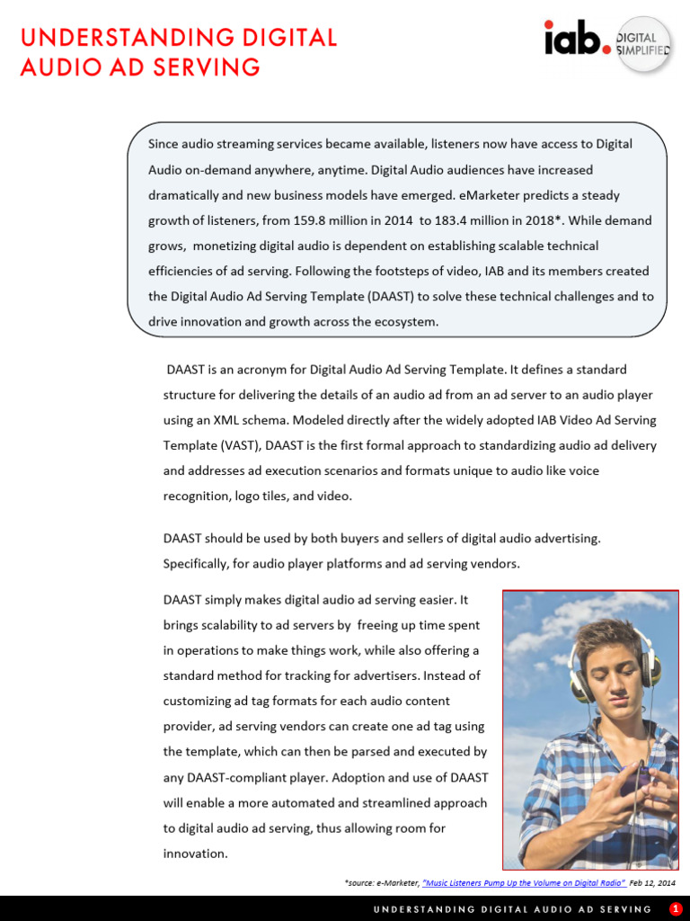 DAAST IAB Digital Simplified | PDF | Client–Server Model | Advertising