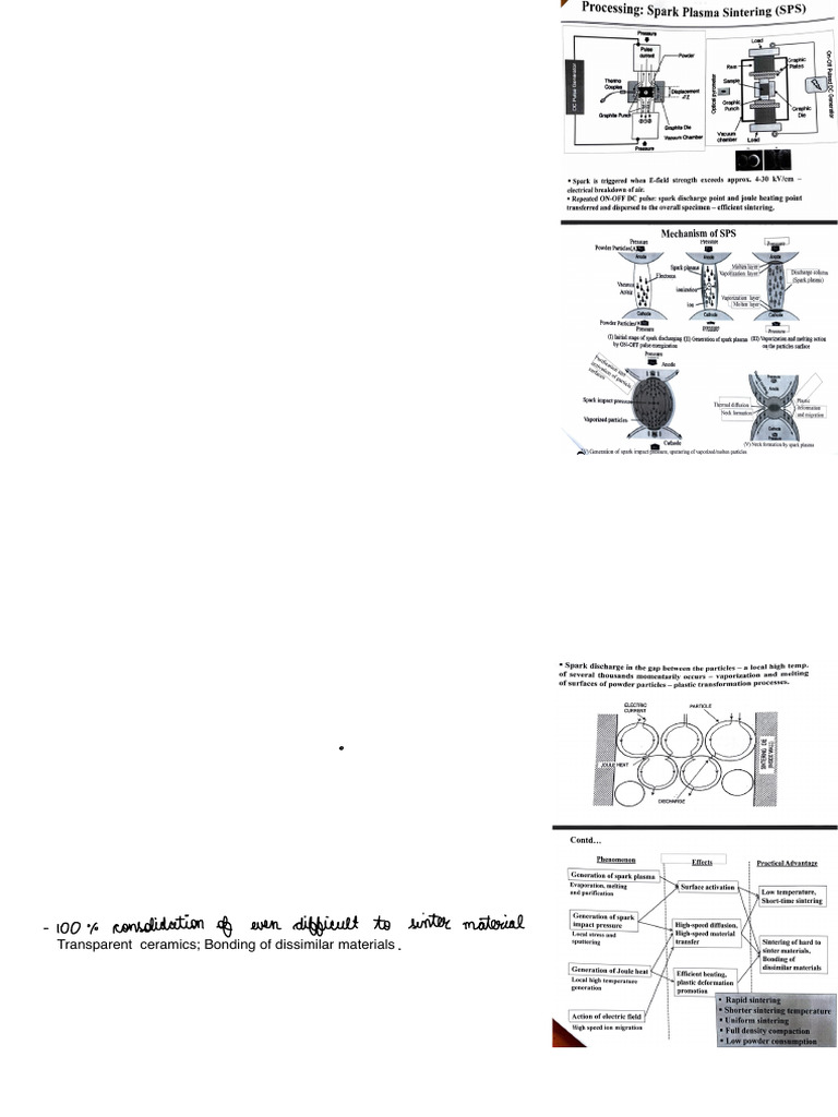MCR 536 Question 3 Answer SPS | PDF | Sintering | Industrial Processes