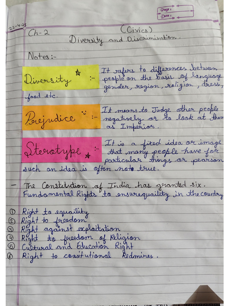 Chapter-2 (Civics) | PDF