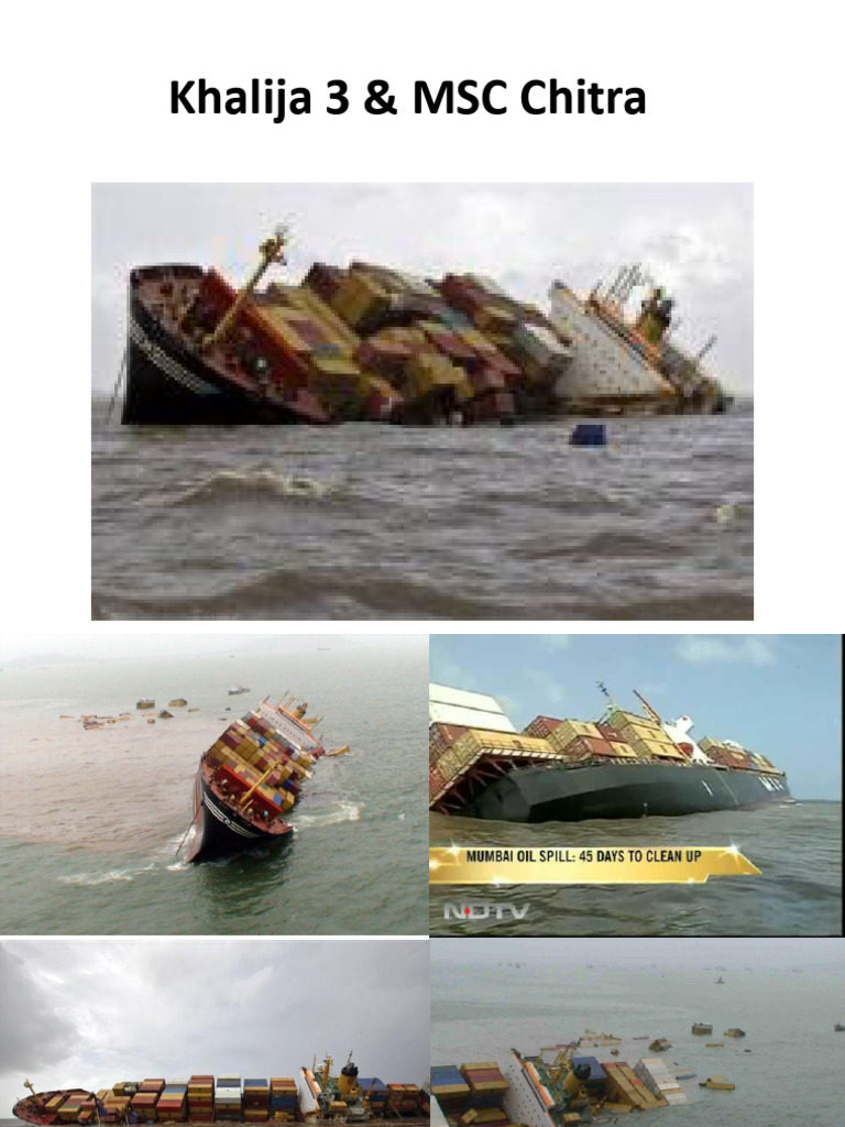 Case Study - MSC Chitra and Khalija | PDF