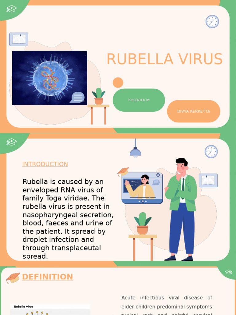 Rubella Virus Disease | PDF | Infection | Virus