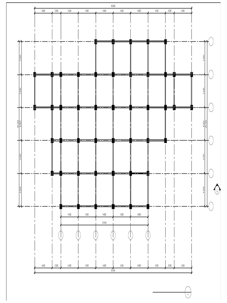 Denah Balok Lt 1 -Lt 4 | PDF
