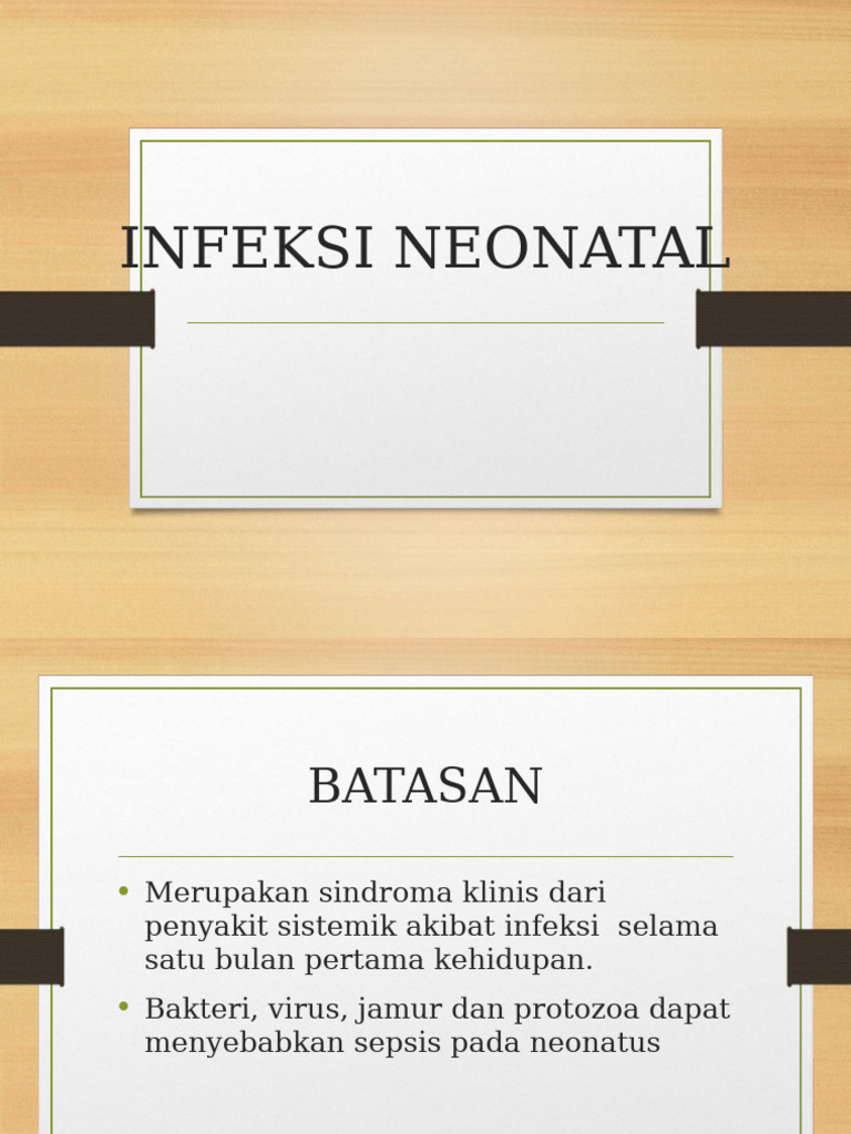 Infeksi Neonatal | PDF