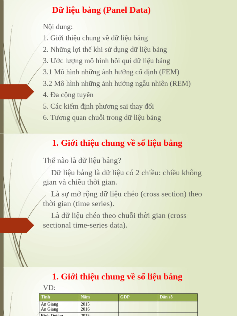 Chapter 6-Panel Data | PDF