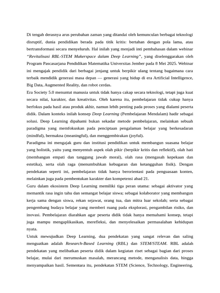 Catatan Seminar | PDF