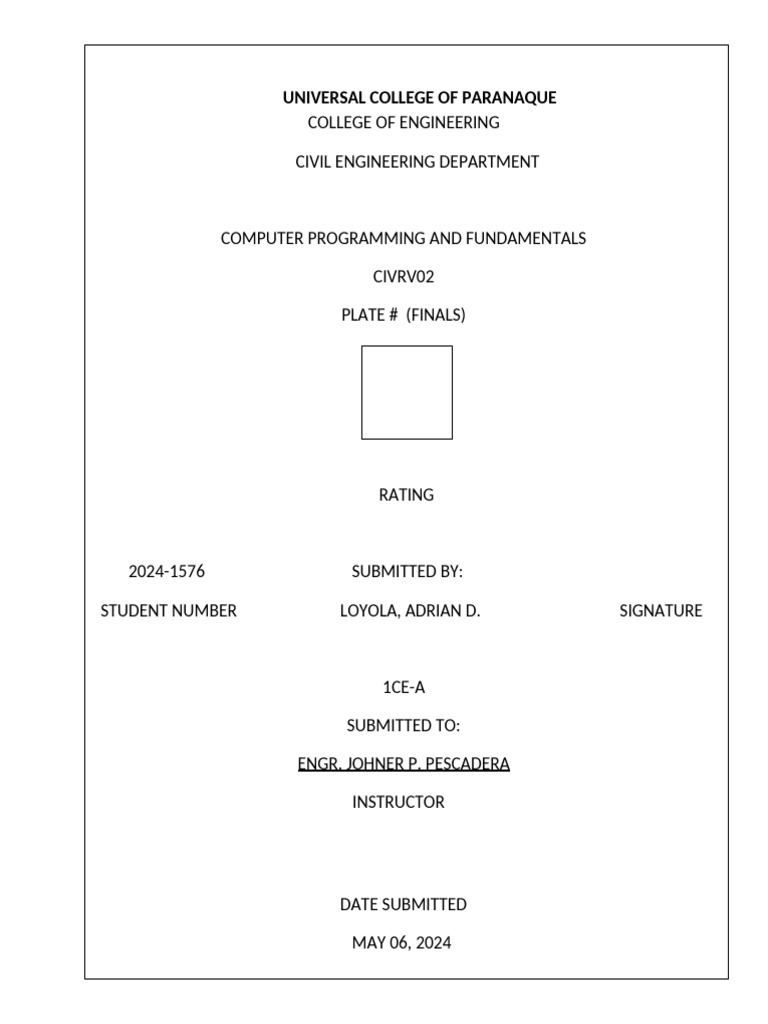 Front Page Comprog | PDF