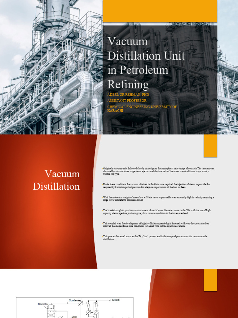 Vacuum Distillation in Petroleum Refining | PDF | Distillation | Vacuum