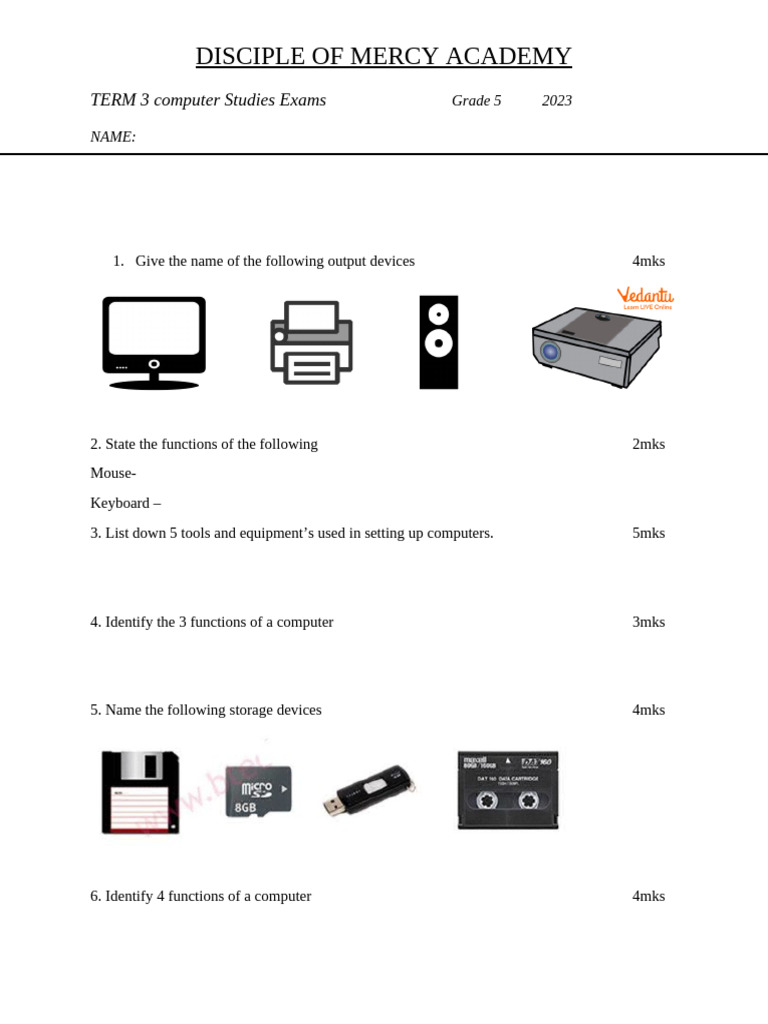2023 Grade5 End Term | PDF