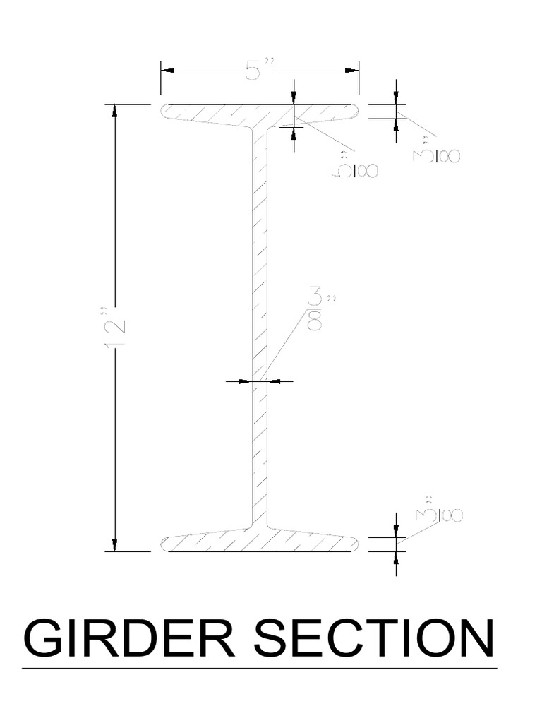 Girder Section (1) | PDF