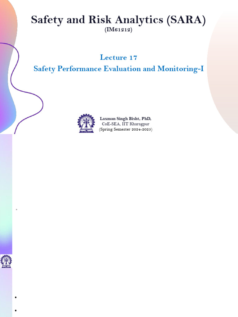 Safety Performance Evaluation Methods | PDF | Performance Indicator ...