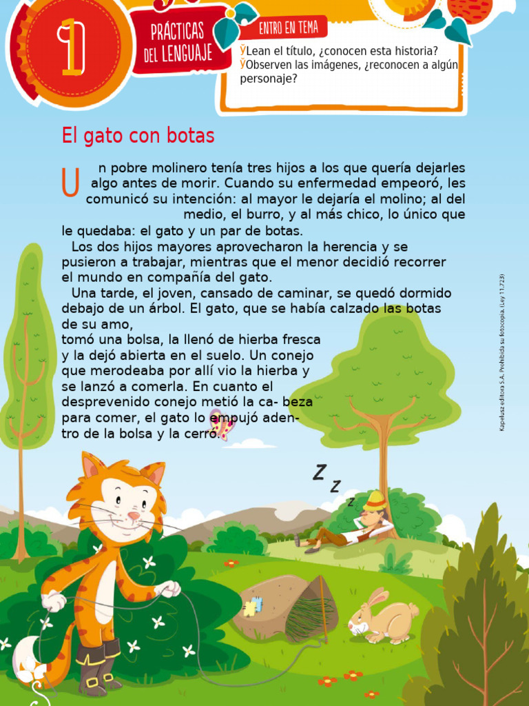 Gato Con Botas | PDF | Hermanos Grimm | Cuentos de hadas