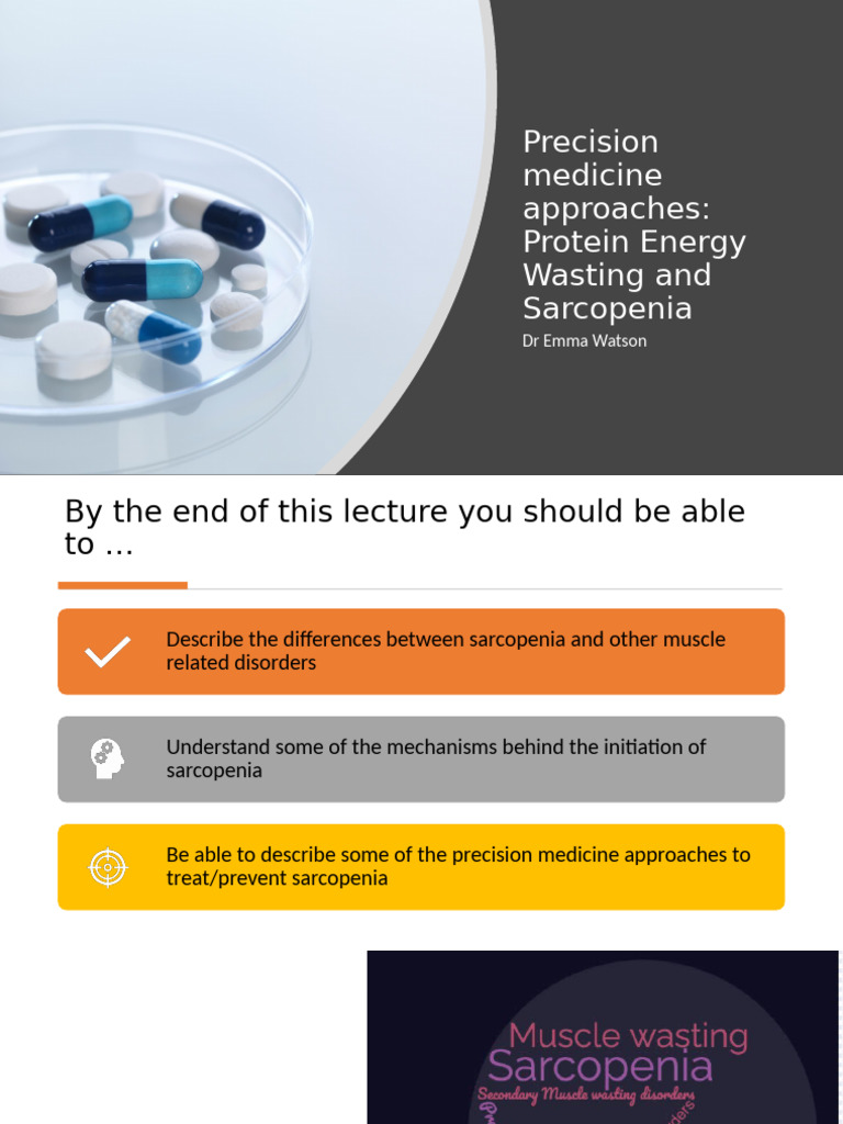 Protein Energy Wasting and Sarcopenia in CKD | PDF | Nicotinamide ...