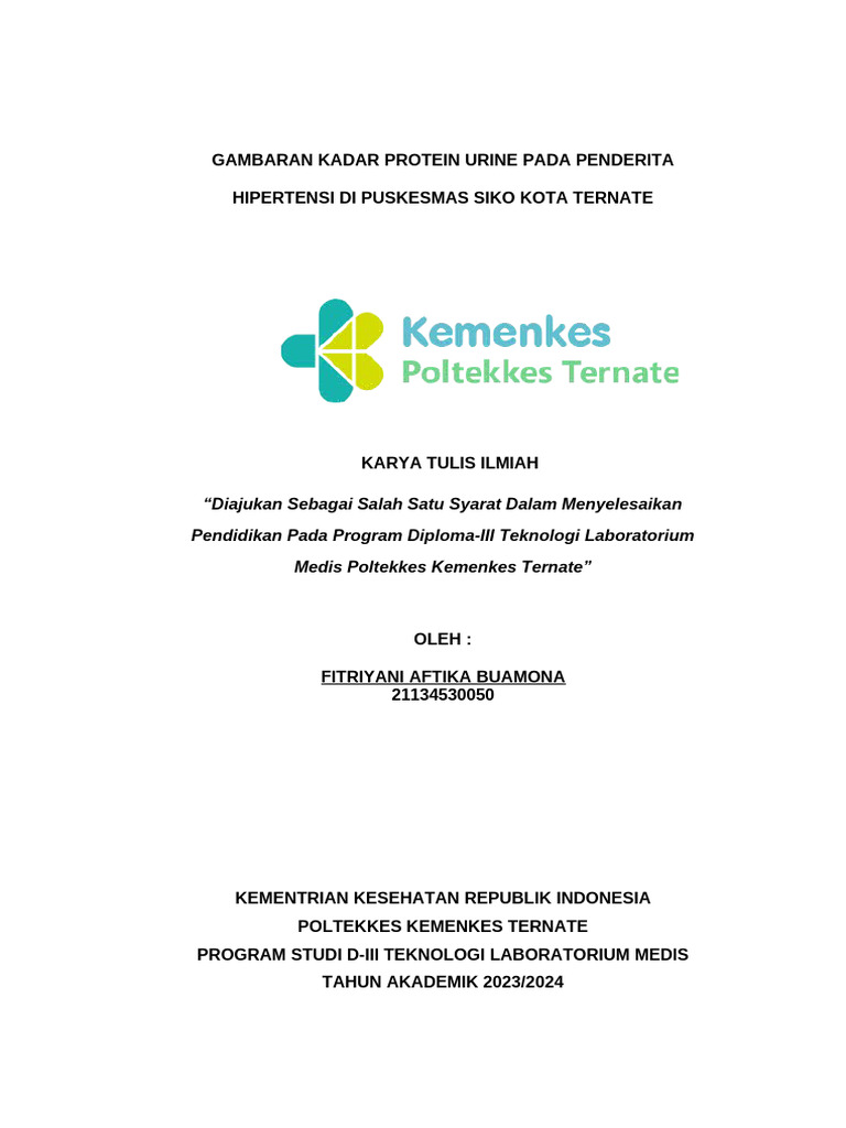 Ktii Fitriyani A Buamona | PDF