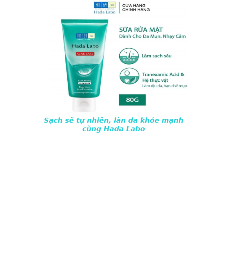 Poster Hada Labo - Phượng Hằng | PDF