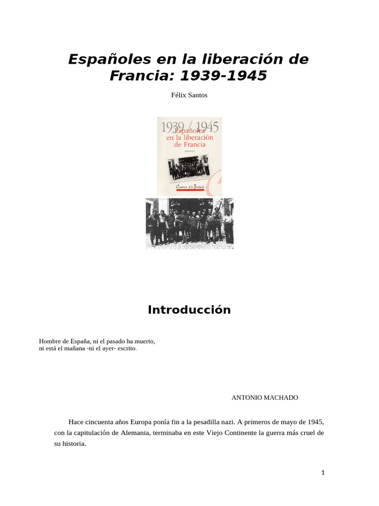 Españoles en la liberación de Francia_083556 | PDF