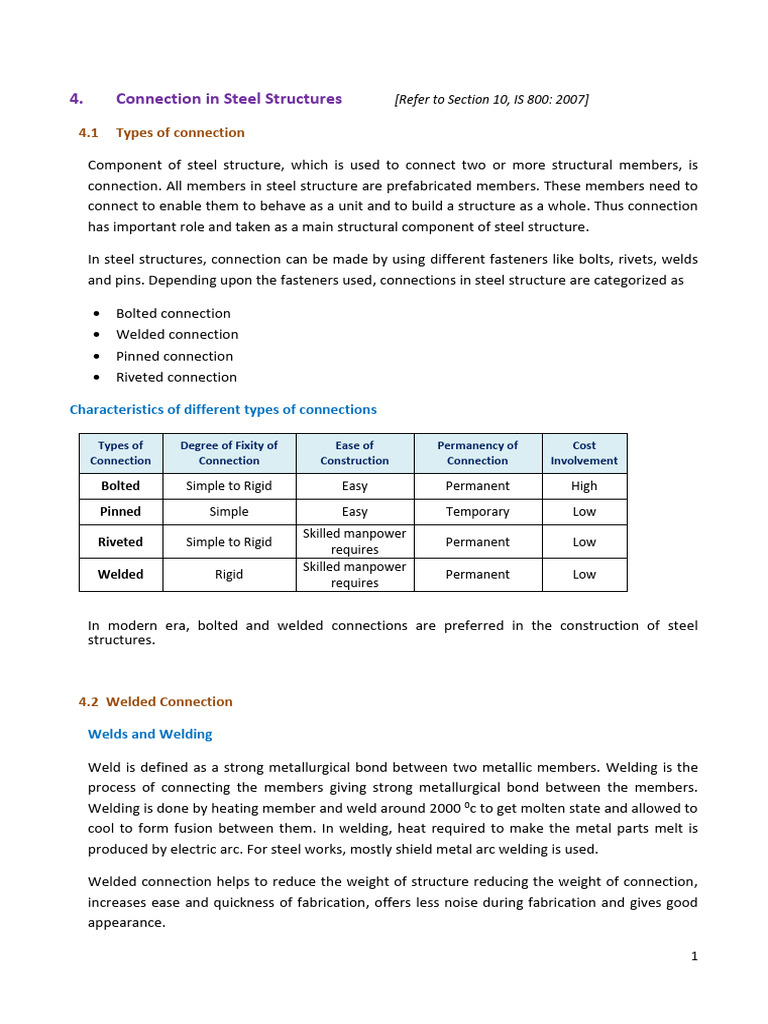 Welded Connections in Steel Structures | PDF | Screw | Bending