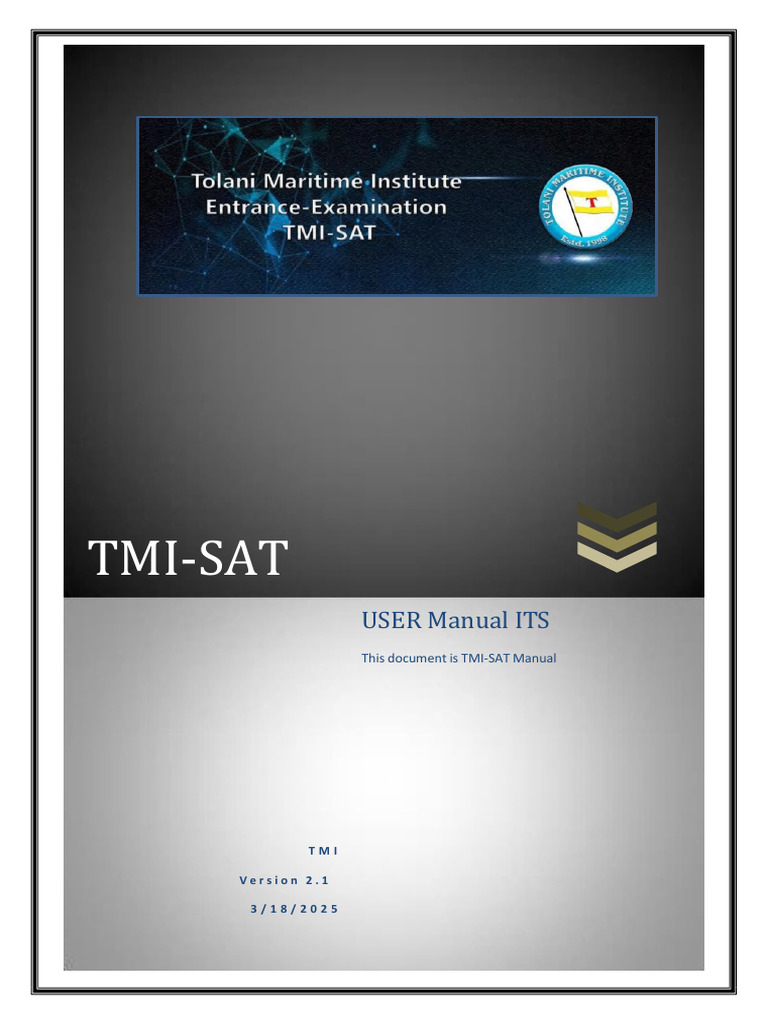 TMI-SAT-User Manual - Ver 2.1-2 | PDF | Password | Login