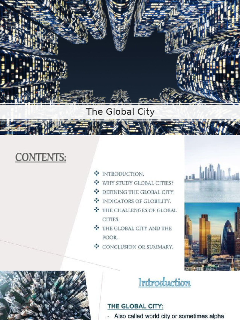 Lesson 7 Global City | PDF | New York City | Multiculturalism