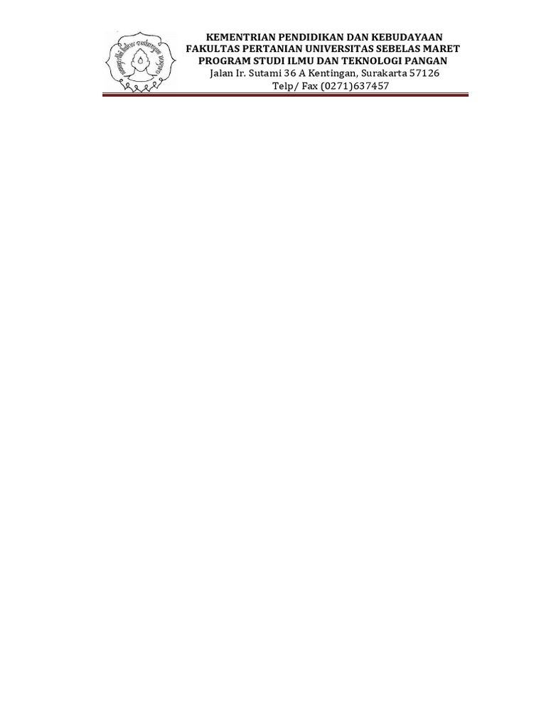 Lapsem Kimpang Acara 1 | PDF