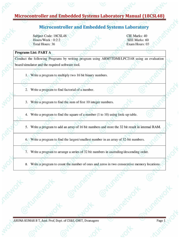 MC - BCS402 Lab Manual | PDF
