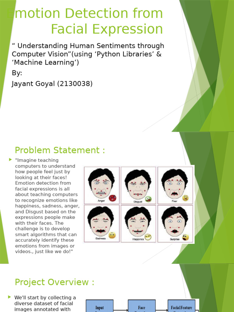 Emotion Detection From Facial Expression | PDF | Emotions | Deep Learning
