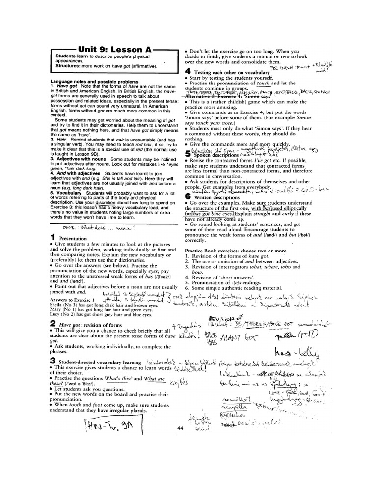 New Cambridge English Course 1 Teacher's book Part 3 | PDF
