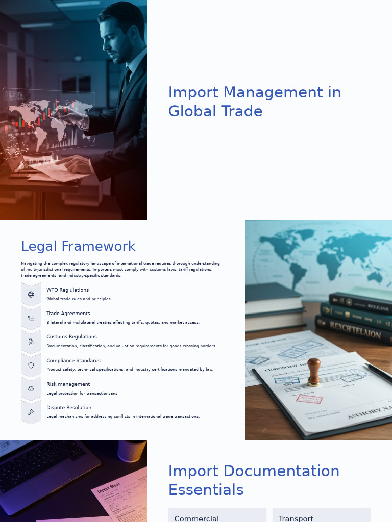 Import Management in Global Trade | PDF | Supply Chain | Cargo